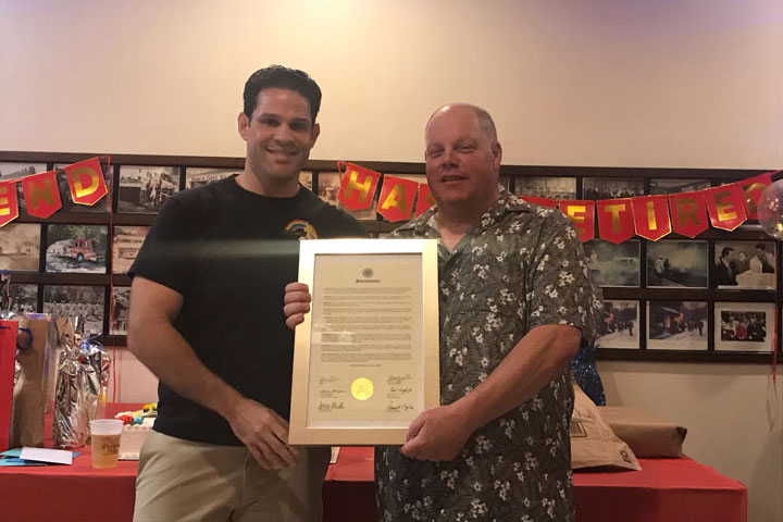 Ex. RLVFC Chief Doug Reighard Retirement Party | Parsippany Focus
