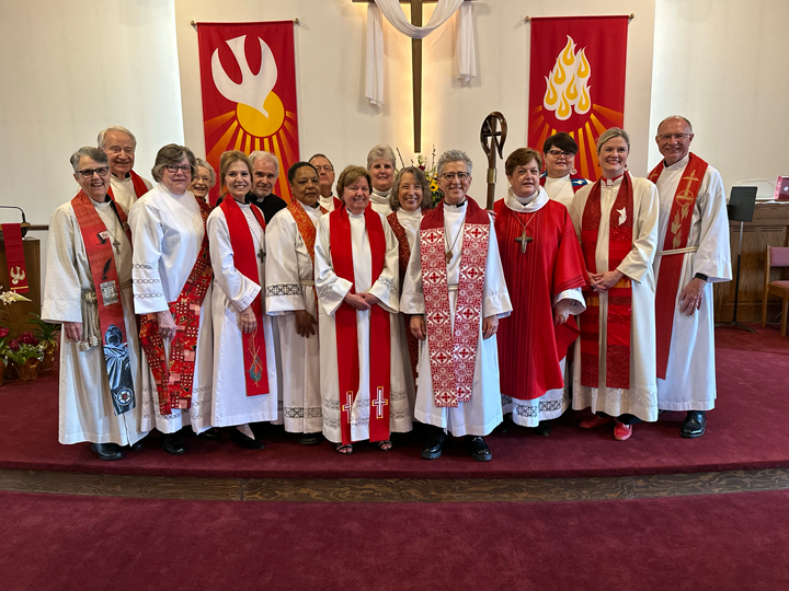 Mary Anne “Psomi” Psomas-Jackloski was Installed as Pastor of St ...