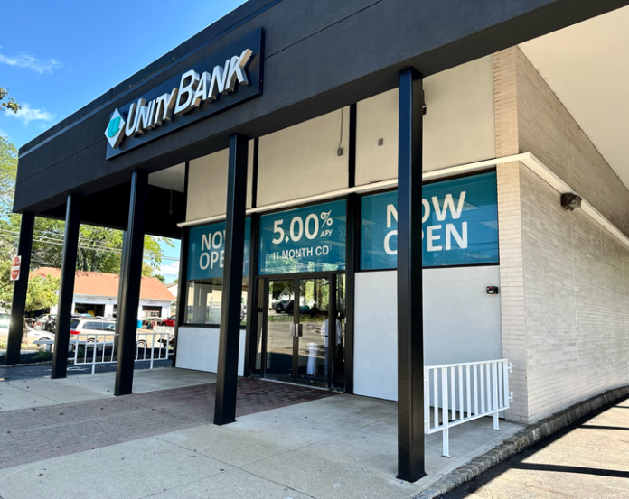 Unity Bank Ranked 13th Nationally and 5th in ROA Among Banks Under $5 ...